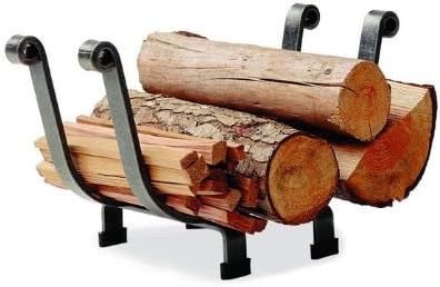 Amazon.com: Enclume Country Home Log Basket Log Rack, Hammered Steel