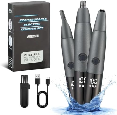 Amazon.com: Nose Trimmer For Men And Women Painless Ear Nose Face Nose ...