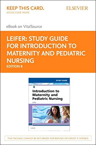 Study Guide for Introduction to Maternity and Pediatric Nursing ...