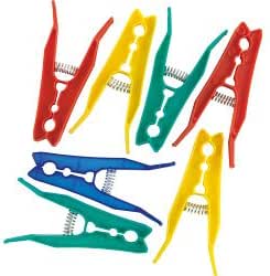 Amazon.com: SupaHome 88mm Plastic Clothes Pegs Pack of 24 : Home & Kitchen
