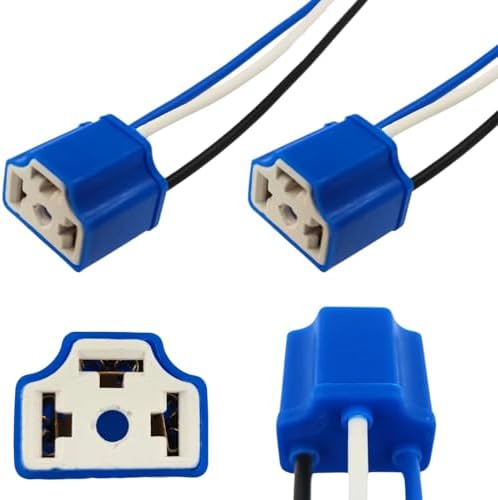 Amazon.com: AUTO OCCASION H4 Pigtail Headlight Socket H4 Connector ...