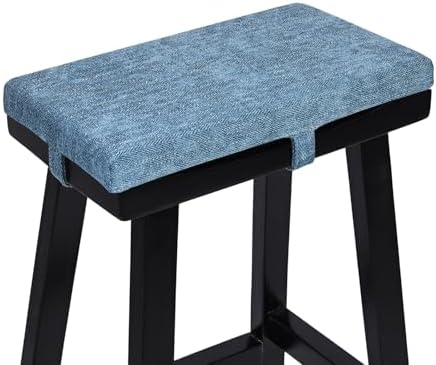 Amazon.com: TINTON LIFE Padded Rectangle Bar Stool Cover Cushion with ...
