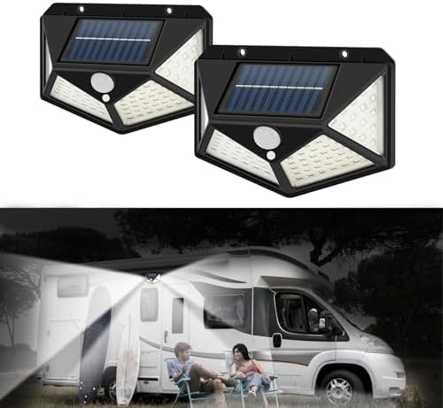 Amazon.com: Hifor RV Solar Lights RV Outdoor Lights, RV Motion Sensor ...