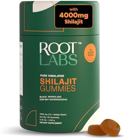 Amazon.com: PakShilajit Pure Sundried Himalayan Shilajit Gummies for Men & Women | Organic ...