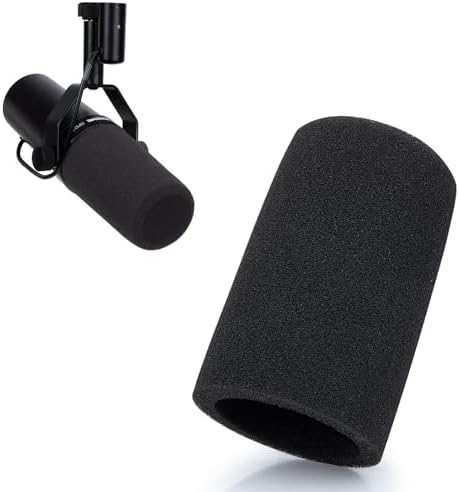Amazon.com: SUNMON Mic Cover for Shure SM7dB, Mic Windscreen Shure ...