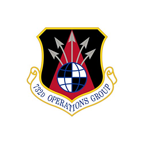 Amazon.com: 732nd Operations Group Squadron Patch - Wall Decal ...