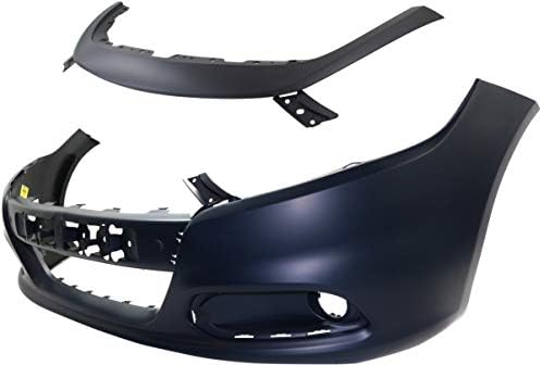 Amazon.com: Evan Fischer Front Bumper Cover Compatible with 2013-2016 ...