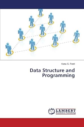 Data Structure and Programming : Patel Kanu G: Amazon.in: Books
