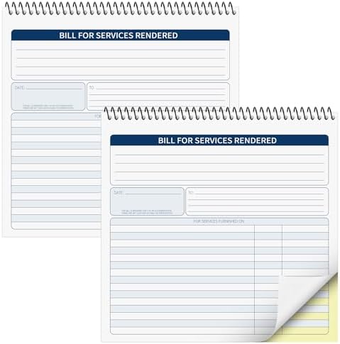 Amazon.com : Adams Contractor Invoice Forms, 8.5 x 11.44 Inch, 3-Part ...