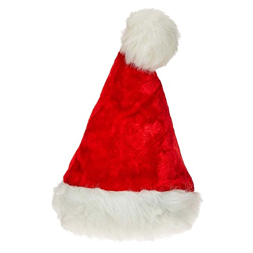 Snapklik.com : Rubies Mens Bright Red Flannel Santa Suit