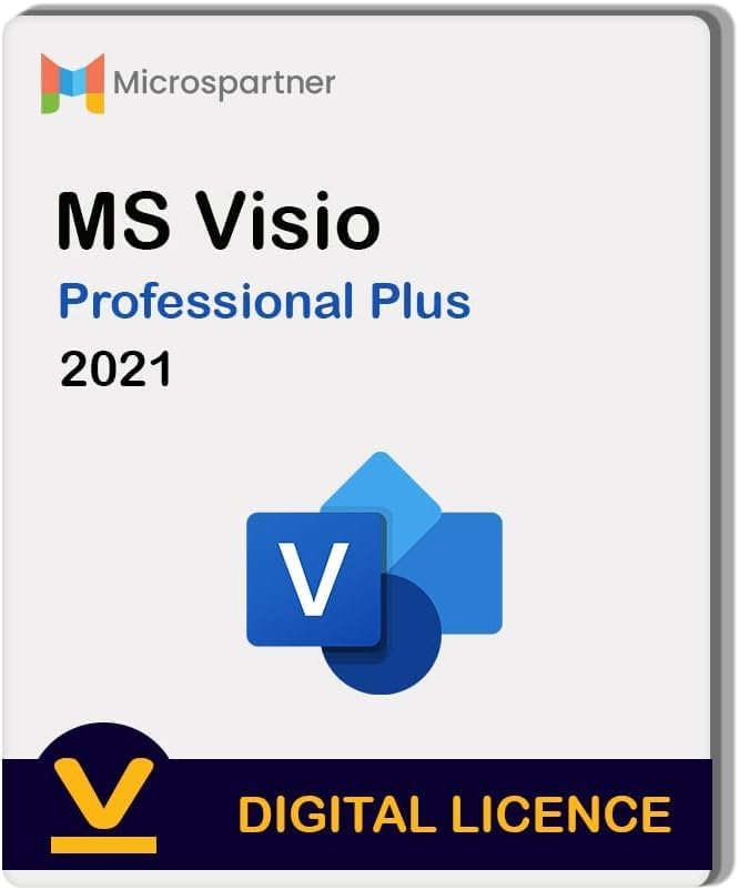 M Visio 2021 Professional Lifetime 1-PC Lifetime: Buy Online at Best ...