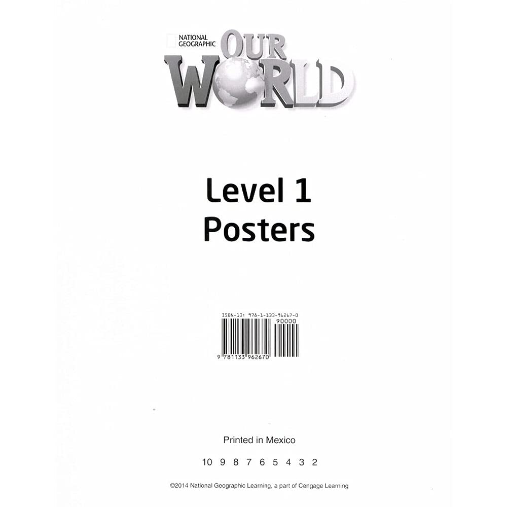 Our World 1: Poster Set: Amazon.co.uk: 9781133962670: Books