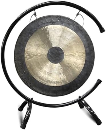 Amazon.com - HYUIO Chau Gong with Stand and Wooden Beater - Traditional ...