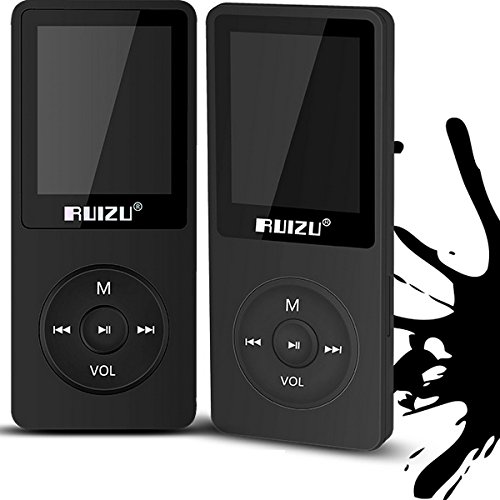 RUIZU X02 Ultrathin MP3 Player with 4 GB STORAGE & 1.8 Inch Screen ...