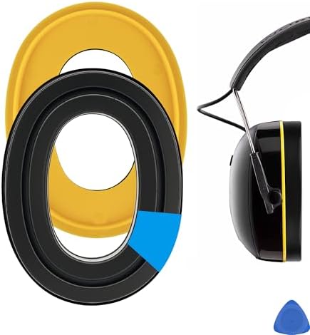 Geekria Gel Ear Pads for 3M WorkTunes (90541, 90542, 90543, 90544 ...