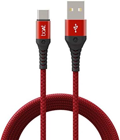 boAt Type C A325/A320 Tangle-free, Sturdy Type C Cable with 3A Rapid ...