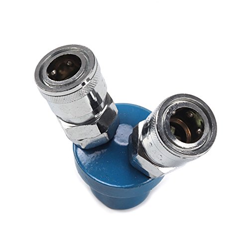 2 Way Quick Connect Air Hose Splitter coupler Manifold