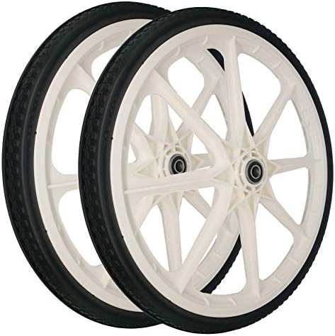 SEPC 4.80/4.00-8 wheelbarrow wheel, flat free polyurethane foam tyre ...