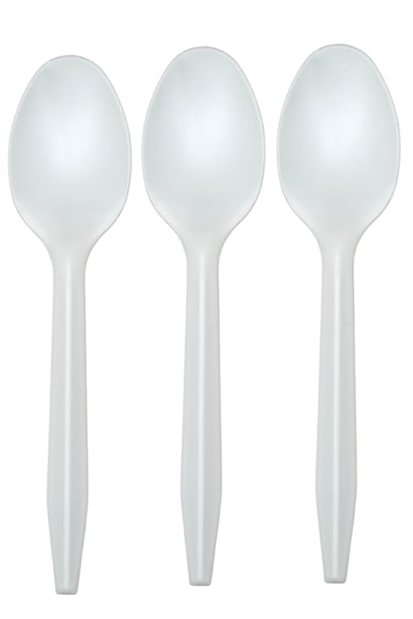 Buy Premium Cornstarch Disposable Spoon Biodegradable Spoon Set ...
