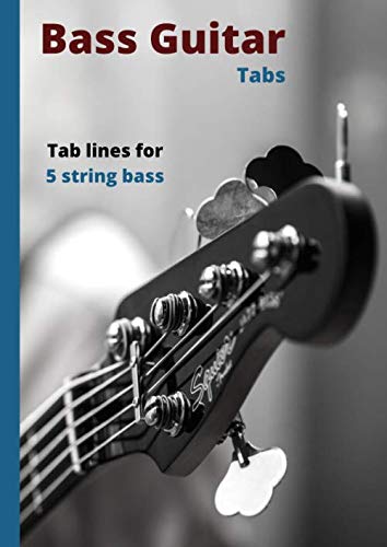 Amazon.com: Bass Guitar Tabs: Blank manuscript music pages with Tab ...