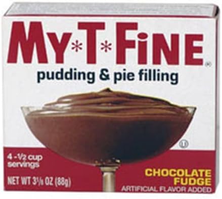 Amazon.com : My T Fine Chocolate Fudge Pudding, 3.125-Ounce (Pack of 12 ...
