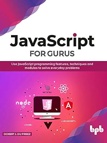 Amazon.com: JavaScript for Gurus: Use JavaScript programming features ...
