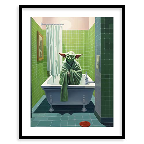 Amazon.com: Star Wars Bathroom Décor Art Print - Premium Giclee Fine ...
