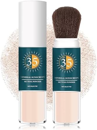 Amazon.com: Derma-E Sun Protection Mineral Powder SPF 30 Unisex 0.14 oz ...