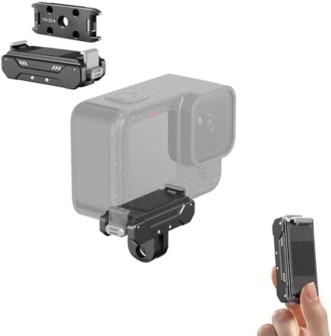 JOYSOG Action Camera Magnetic Adapter Mount for GoPro Hero 12/11/10/9/8 ...