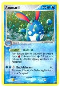 Amazon.com: Pokemon - Azumarill (114) - EX Delta Species - Holofoil ...