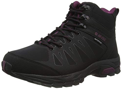 HI-TEC Apex Lite Mid WP Waterproof Hiking Boots for Women, Lightweight ...