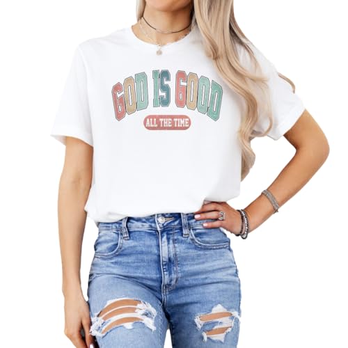 Amazon.com: God is Good T-shirt Christian Based Clothing Faith Based ...