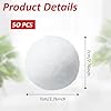 Amazon.com: Profully Fake Snowballs, Soft and Realistic Artificial ...
