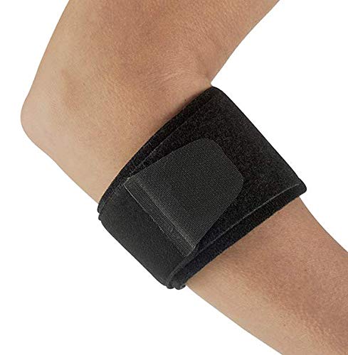 Amazon.com: FitPro Tennis Elbow Support with Pressure Pad, One Size ...