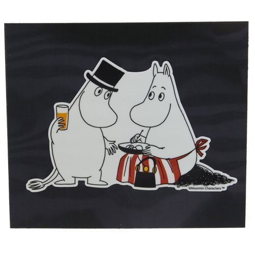 Amazon.com : Moomin "Dance 02" waterproof sticker character Toy Store ...
