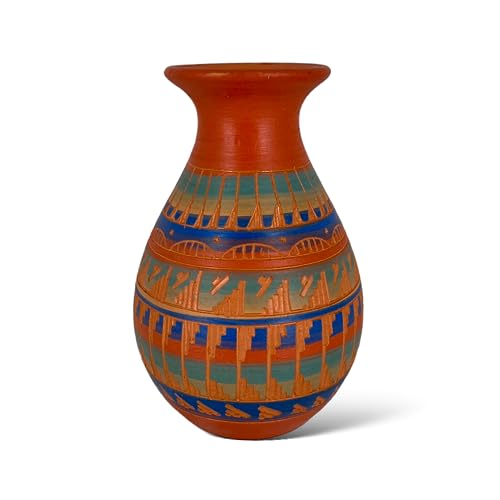 Amazon.com: Authentic Native American Pottery, Miniature Traditional ...