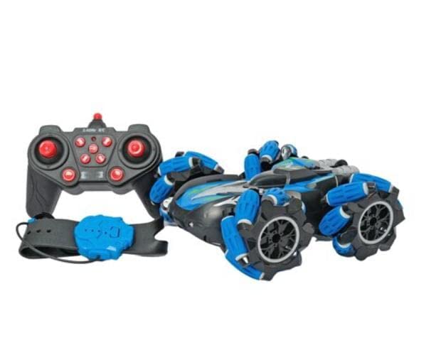 Buy Monser 2.4Ghz Rc Motorcycle 360° Rotating Transformable Spinning ...