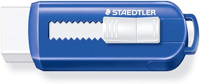 Amazon.com: Staedtler Eraser with Sliding Plastic Holder
