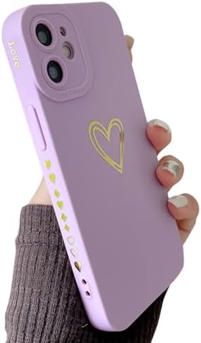 Amazon.com: iPhone 12 Mini Case for Girls,Cute Phone Cases Women Heart ...