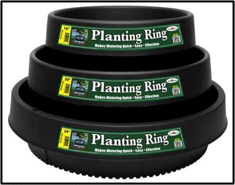 Amazon.com : (3) ea. (16, 20 & 24 in) Planting Rings. Edging and Water ...