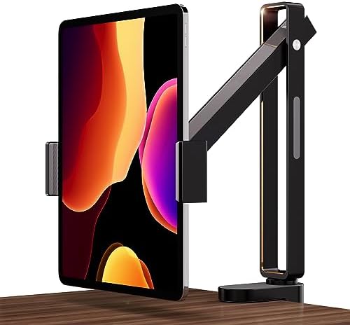 Amazon.com: Xlayout Tablet Stand, Adjustable Clamp-on Base, Rotatable ...
