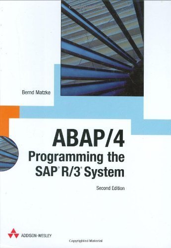 Amazon.com: Abap/4: Programming the Sap R/3 System: 9780201675153 ...