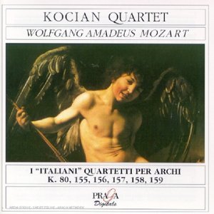 Amazon.com: Kocian Quartet perform Mozart: 6 Early String Quartets (1770-1773): CD 和黑膠唱片