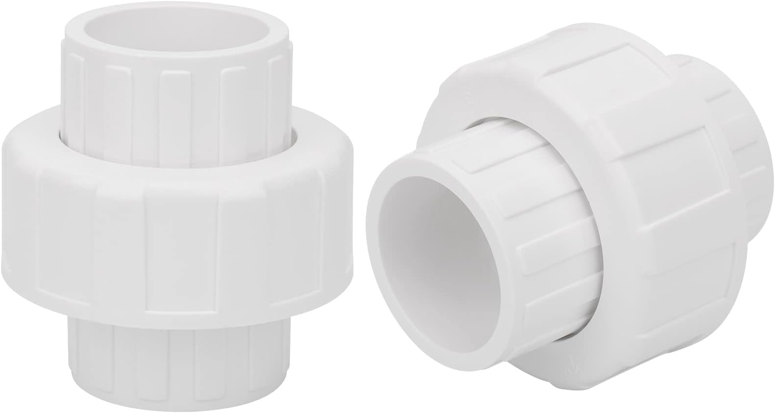 VYH 1" PVC Union Coupling Pipe Fitting,1" PVC Slip Union Schedule 40 ...