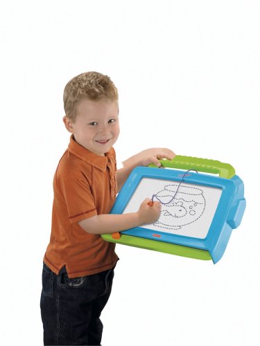 Fisher-Price Doodle Pro Classic Blue Toys Games Toys Art Drawing Toys ...
