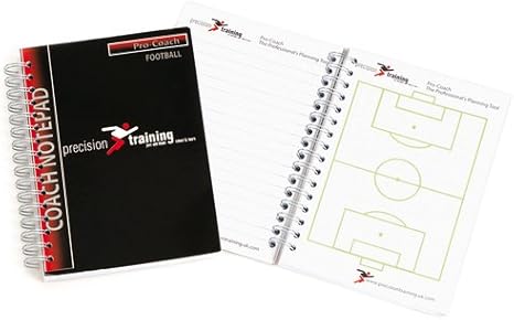 Precision Football Professional Coaches A6 Notepad Planner Pack of 6 ...