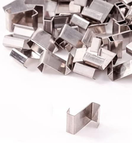 BHAHAI 50 PCS Glass Z Clips, Greenhouse Glass Clips Stainless Steel Z ...