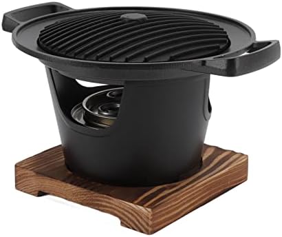 Amazon.com: Mini Hibachi Grill, Japanese Aluminium Alloy Grill Indoor ...
