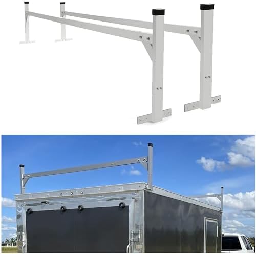 Amazon.com: HECASA 4.9' to 7.8' Adjustable Aluminum Roof Ladder Rack ...