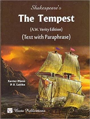 The Tempest Text With Paraphrase (2021-22) : Beeta Publications: Amazon ...